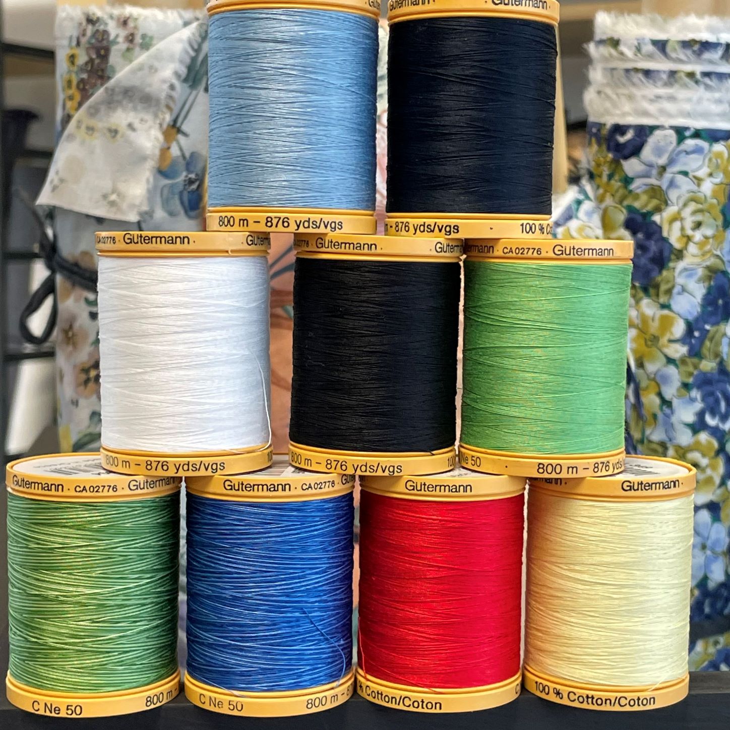 Natural Cotton 800m Thread | Weft and Warp